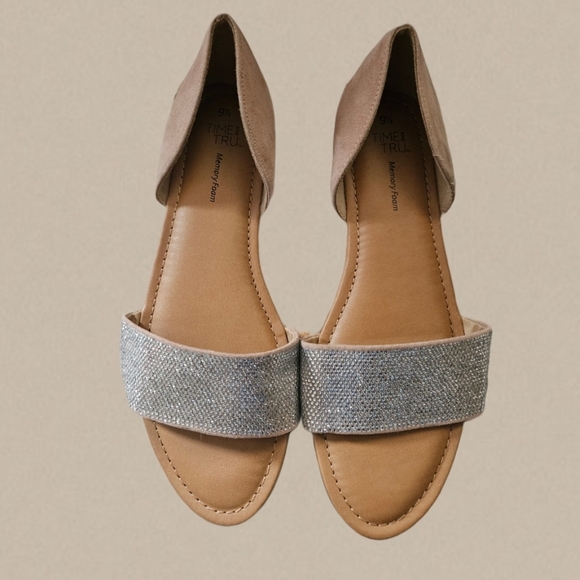 Time and Tru | Shoes | Time And True Memory Foam Sandals | Poshmark